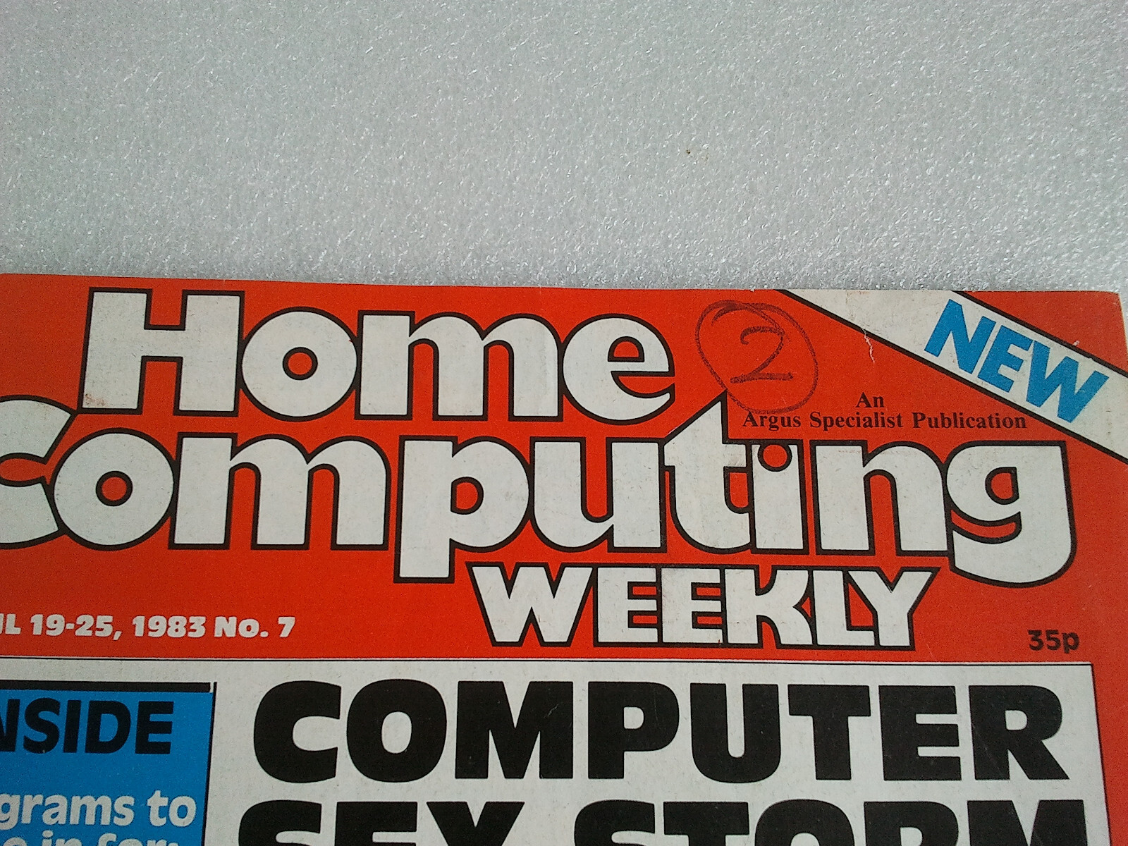 Vintage Home Computing Weekly magazine #7 Oric-1 ZX81 Vic-20 BBC Micro ...