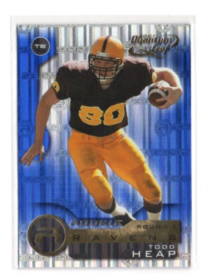 2001 Quantum Leaf Todd Heap Rookie Card #241 RC BALTIMORE RAVENS | eBay