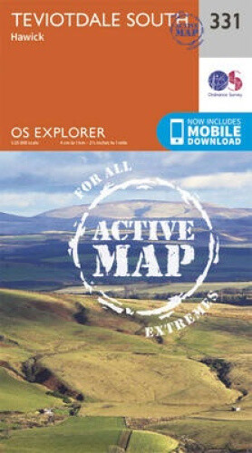 Teviotdale South (OS Explorer Active Map) by Ordnance Survey | eBay