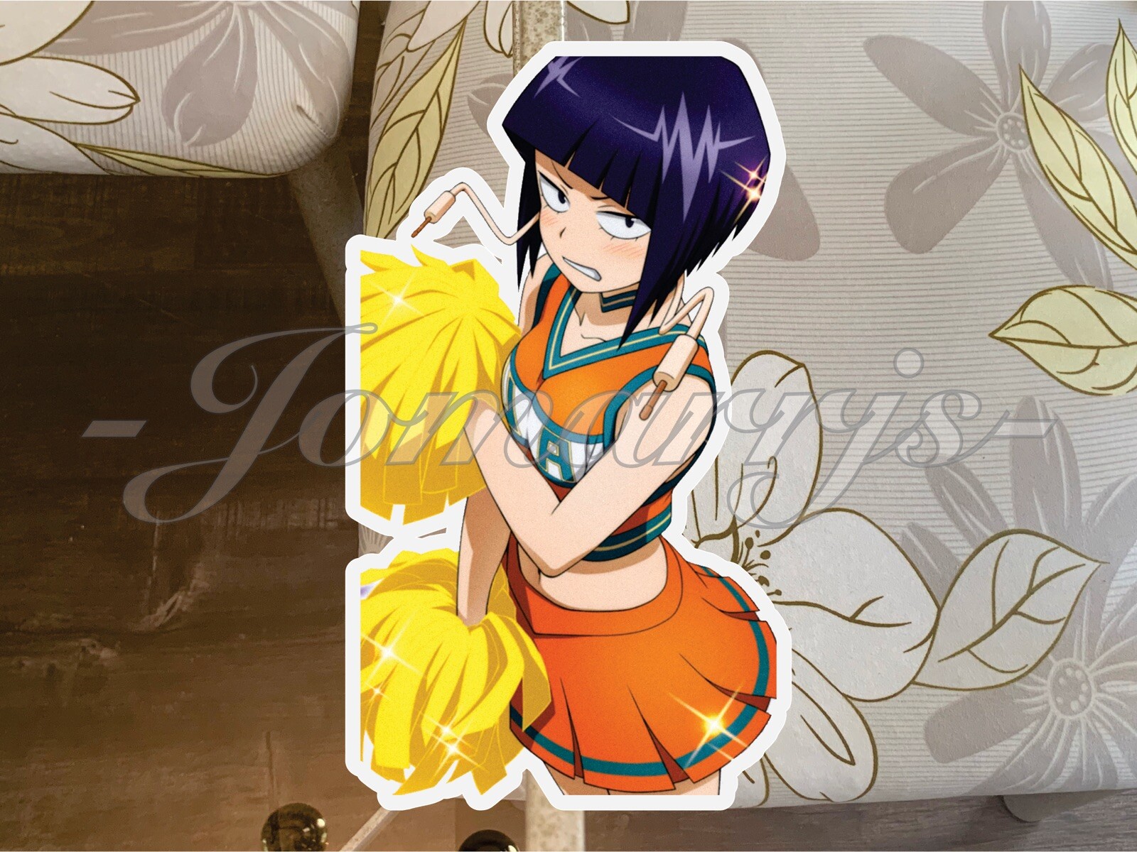 My Hero Academia Anime Kyoka Jiro “Cheer” Sticker Decal Manga MHA | eBay
