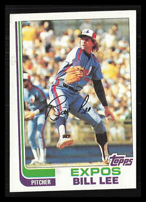 Bill Lee 1982 Topps #323 Montreal Expos | eBay