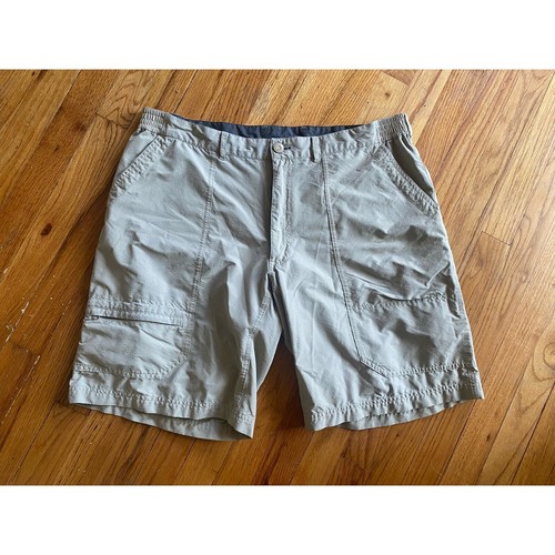 Mens Patagonia common threads nylon shorts khaki XL hiking | eBay