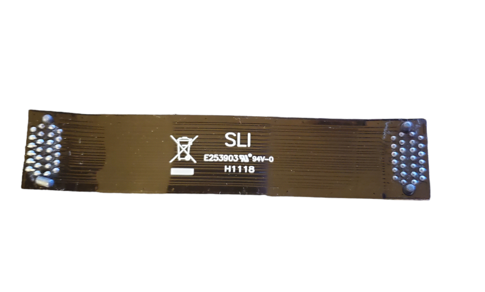 NVIDIA SLI Bridge Connector Cablecross Fire12cf1-cf0001-11r E253903 for ...