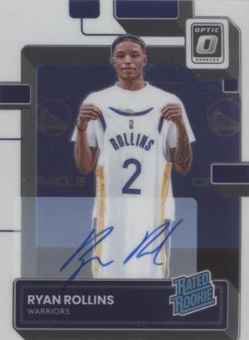 2022-23 Panini Donruss Optic - Rated Rookie Ryan Rollins #211 ...
