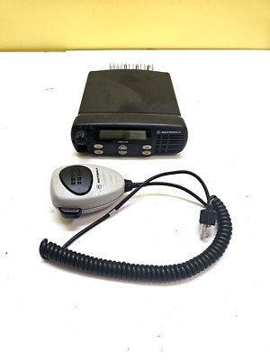 Motorola CDM1250 29.7-36 MHz Low Band Two Way Radio w Mic ...