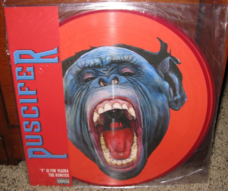 Puscifer V Is For Viagra Remixes Picture Disc Vinyl Record LP 2016 RSD ...