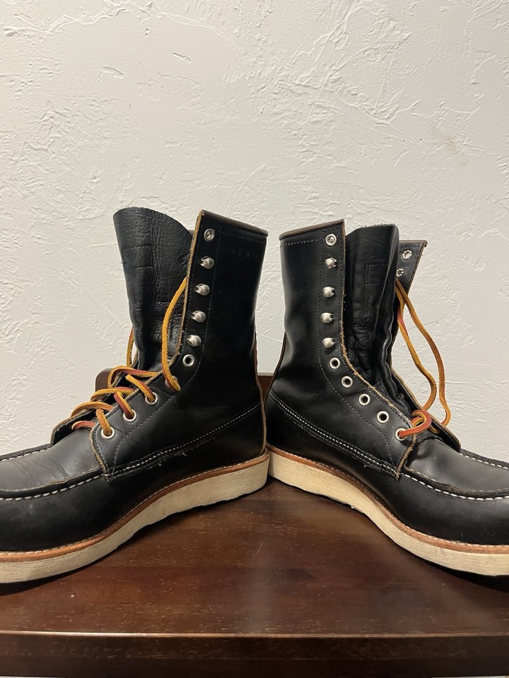 Red Wing Klondike "Billy Boot" 8829 Heritage Boots Moc Toe USA Fragment 8.5 | eBay