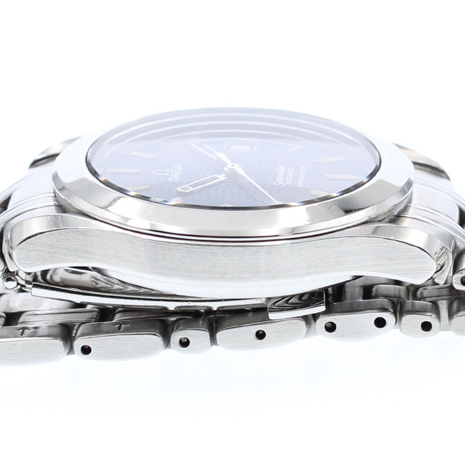 OMEGA 2501.81 Seamaster 120 Date Automatic Wristwatches Stainless Navy ...