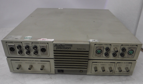 AUDIO PRECISION SYSTEM ONE SYS1-34716 A VERSION T4-D6 | eBay