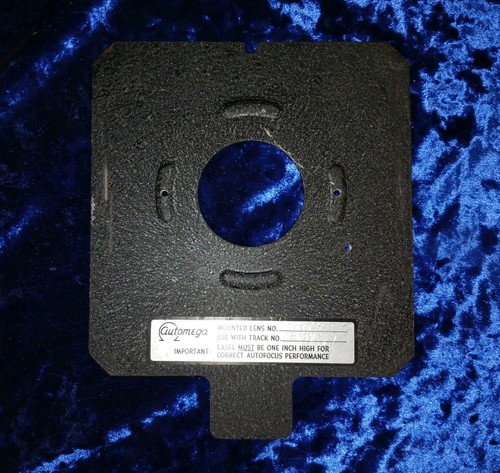 L@@K OMEGA Automega 50mm Diameter Lens Board OMEGA D3 ENLARGER Very ...