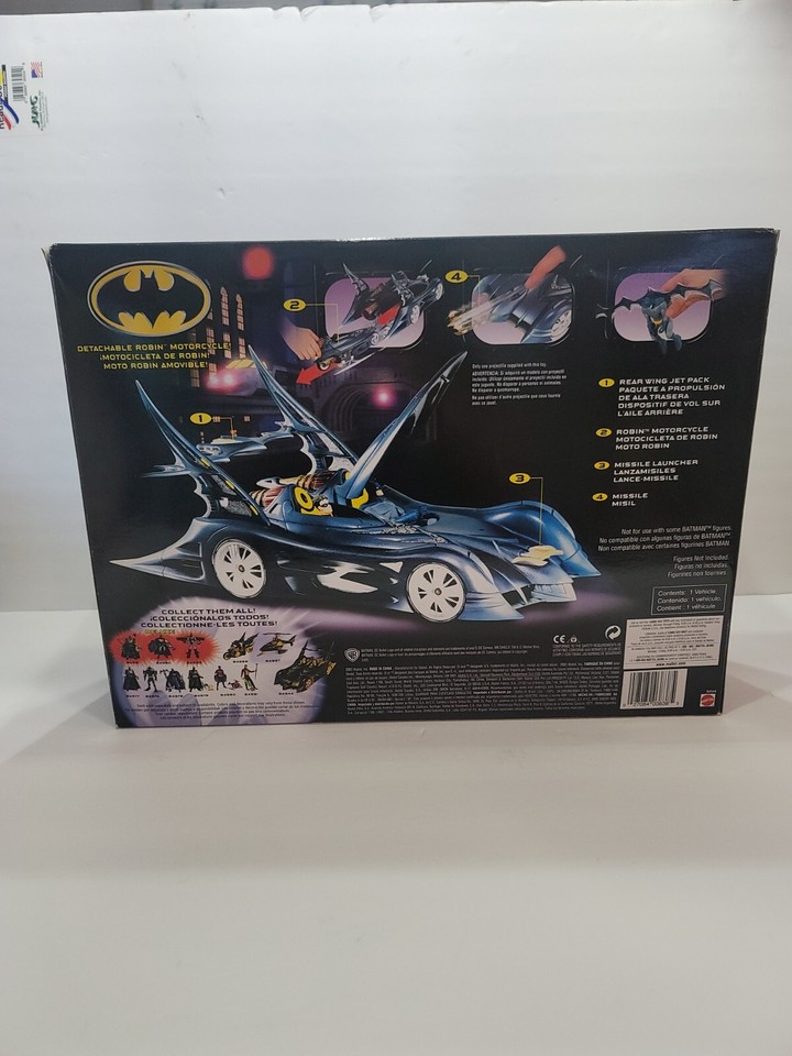 Mattel Batman Batmobile Vehicle 20" DC Mattel NOS 84944 New Sealed Box ...
