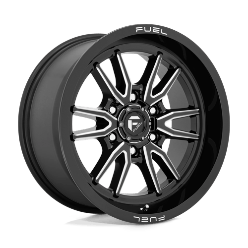 Fuel Offroad D761 CLASH Gloss Black Milled Rim: 18x9, 6x120, 1mm ...