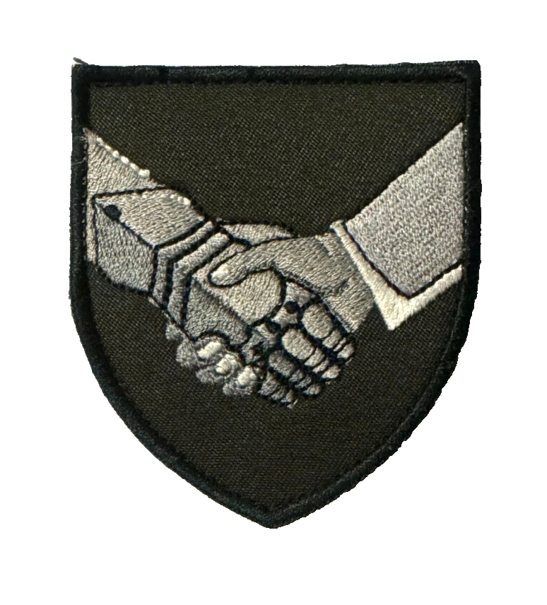 UKRAINE ARMY PATCH " CIMIC " CIVIL-MILITARY COOPERATION HOOK BADGE ...