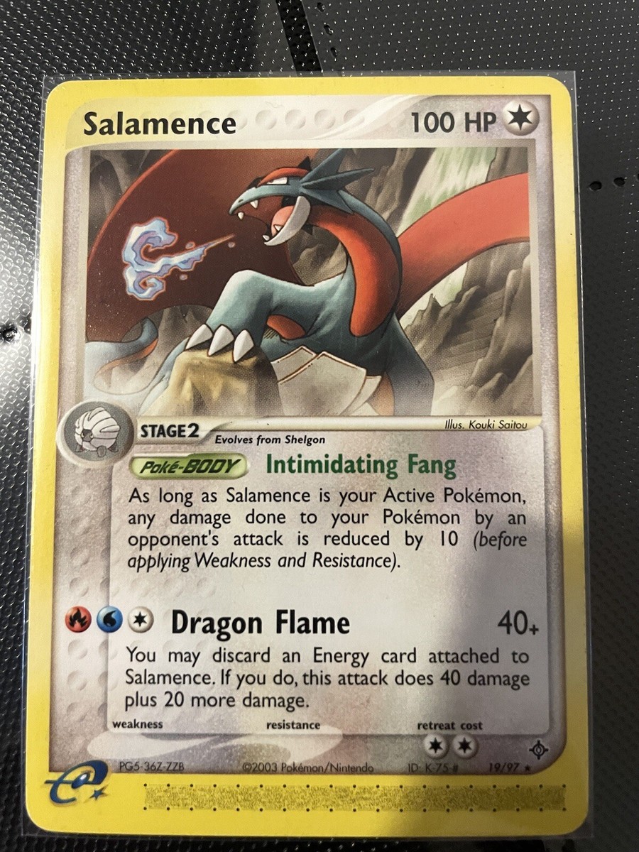 Pokemon Salamence Card