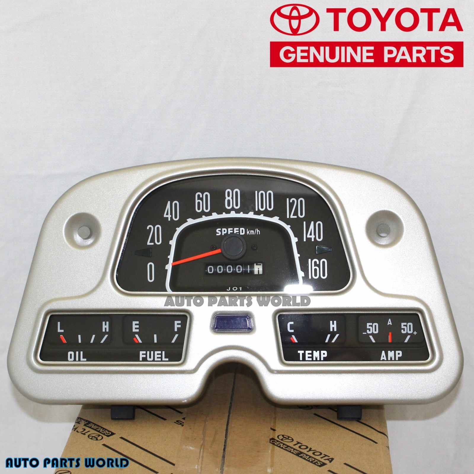 GENUINE TOYOTA LAND CRUISER FJ40 FJ45 BJ40 SPEEDOMETER GAUGE CLUSTER ...