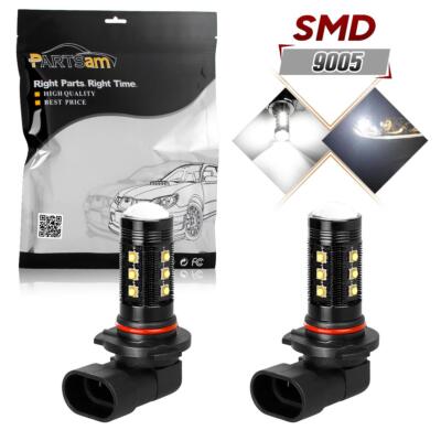 15-3535-SMD 75W High Power LED 9005 HB3 9005XS Projector Head Fog ...
