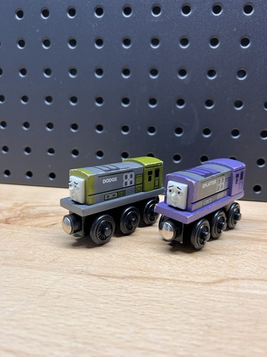Thomas & Friends Wooden Railway Train Engine Splatter & Dodge | eBay