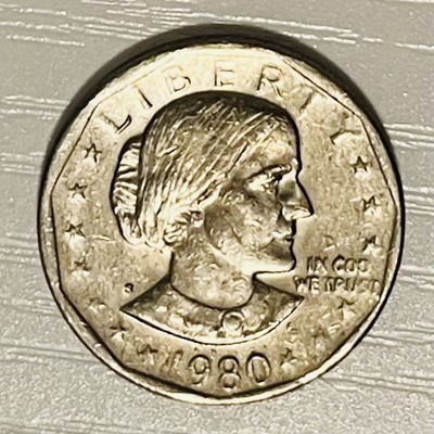1980 Susan B. Anthony Liberty US One Dollar Coins (b) - US Mint | eBay