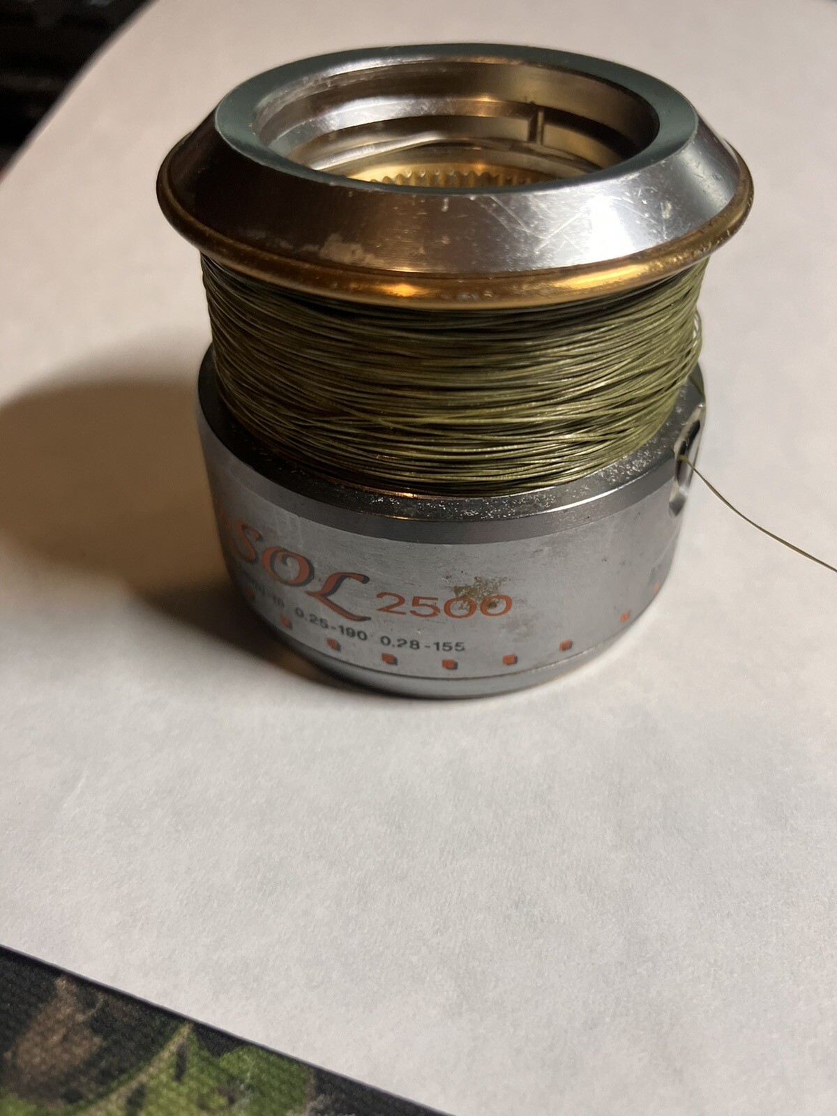 Daiwa TD SOL 2500 Spare Spool - Spinning Reel 12lb Nanofil | eBay