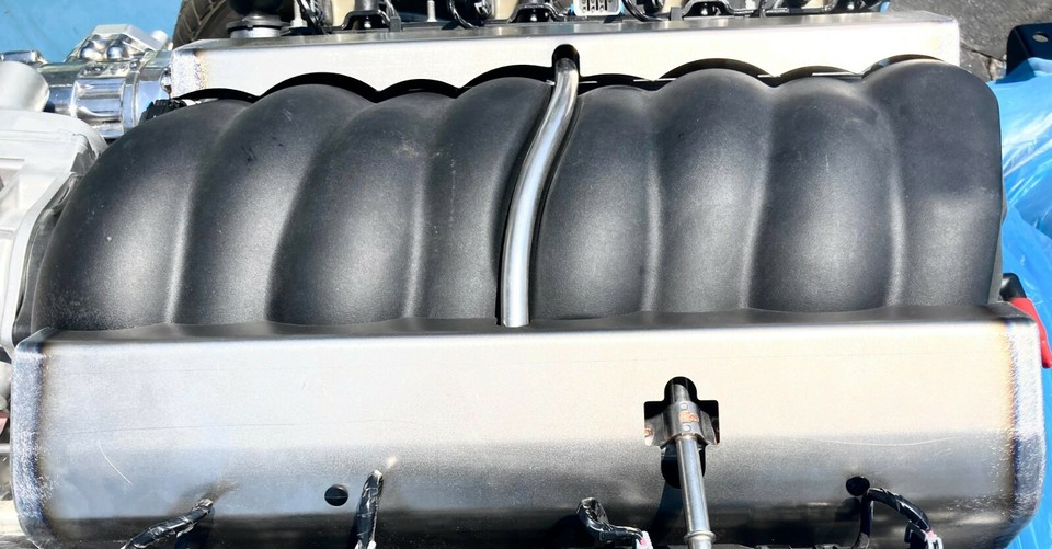 LS3 Engine Fuel Rail Covers Raw 18 Ga. Steel Set Of Two Custom Built ...