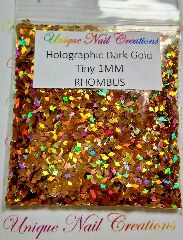 Tiny 1MM~RHOMBUS Shape~Lazer Holo~Nail•Acrylic•Gel•Body Art•Face ...