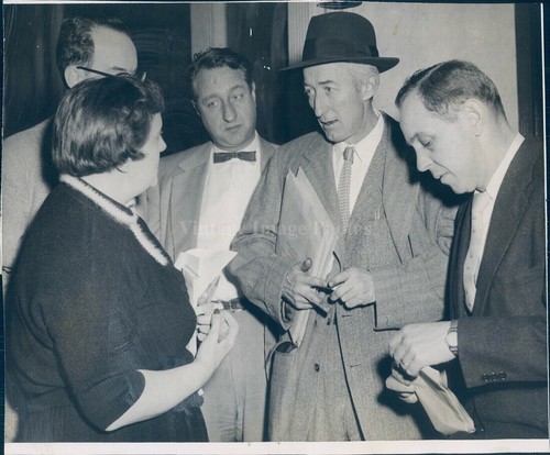 1957 Thomas McArdle Attorney Crime Commission State House Holmes ...