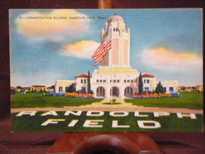 1940s WWII Era - San Antonio, TX TEXAS, Randolph Field Administration ...