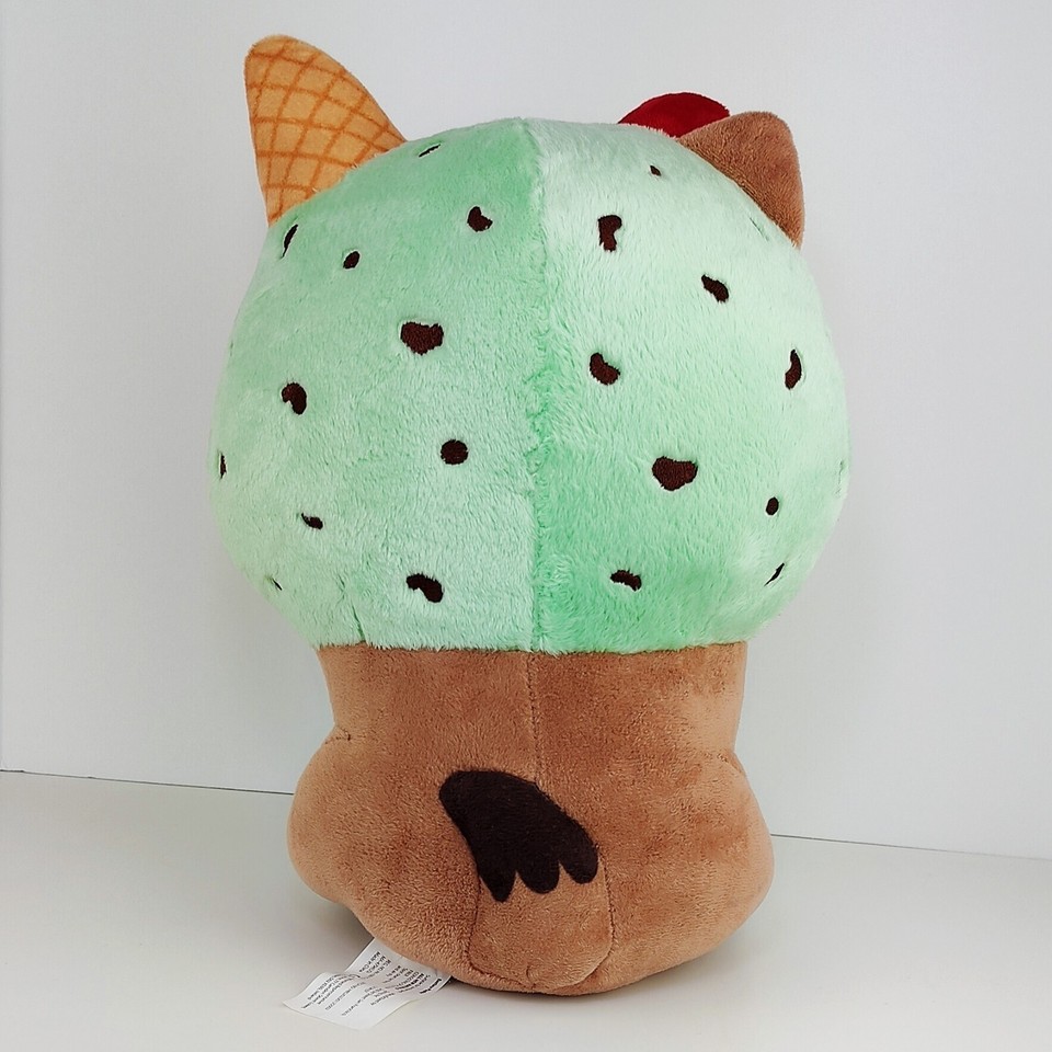 Moriah Elizabeth ME Plush Eustace Kitty Cat Ice Cream Stuffy Mint ...