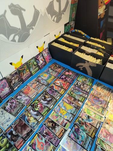 Pokemon HUGE 500+ Trading Card LOT! Ultra Rare V/GX | Holos | Rare ...