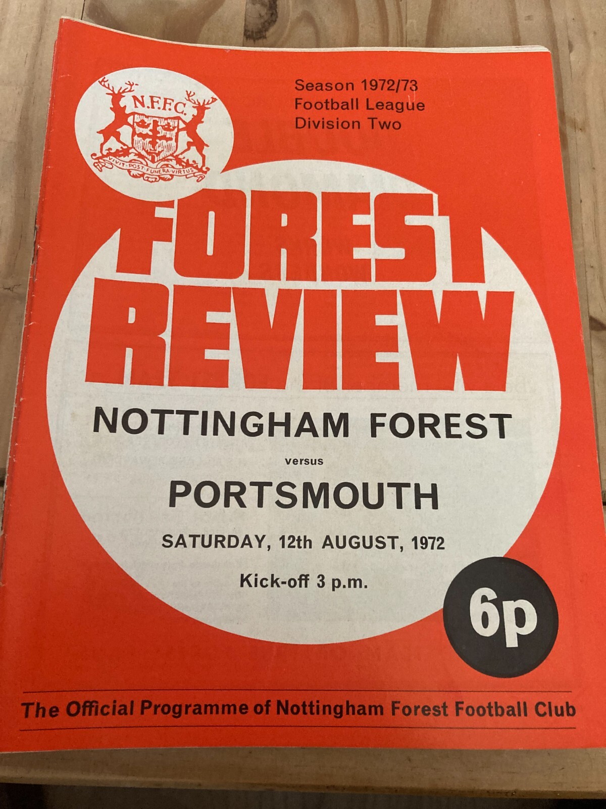 Nottingham Forest HOME programmes 1970/71 1971/72 1972/73 1973/74 ...