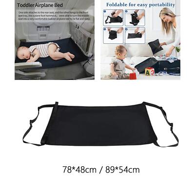 Kids Airplane Footrest Hammock Children Travel Cot for Most Airplane ...
