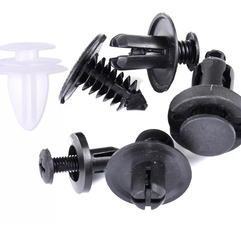 100PCS Push Type Clip For Honda Inner Fender Liner Splash Shield ...