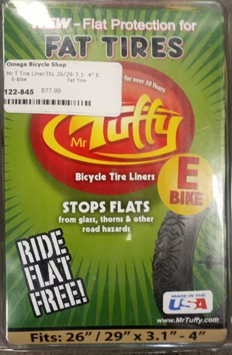 Mr Tuffy Bicycle/Electric Bike 26/29" 3.1-4.0" Plus Tire Liners 3XL ...