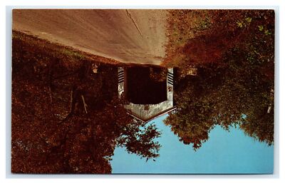 Wheeling, IN Postcard - WHEELING COVERED BRIDGE - Gibson County | eBay