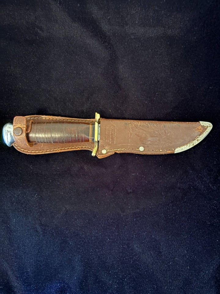 Edgemark 436 Bowie Knife Solingen Germany with original Sheath 200 04 ...