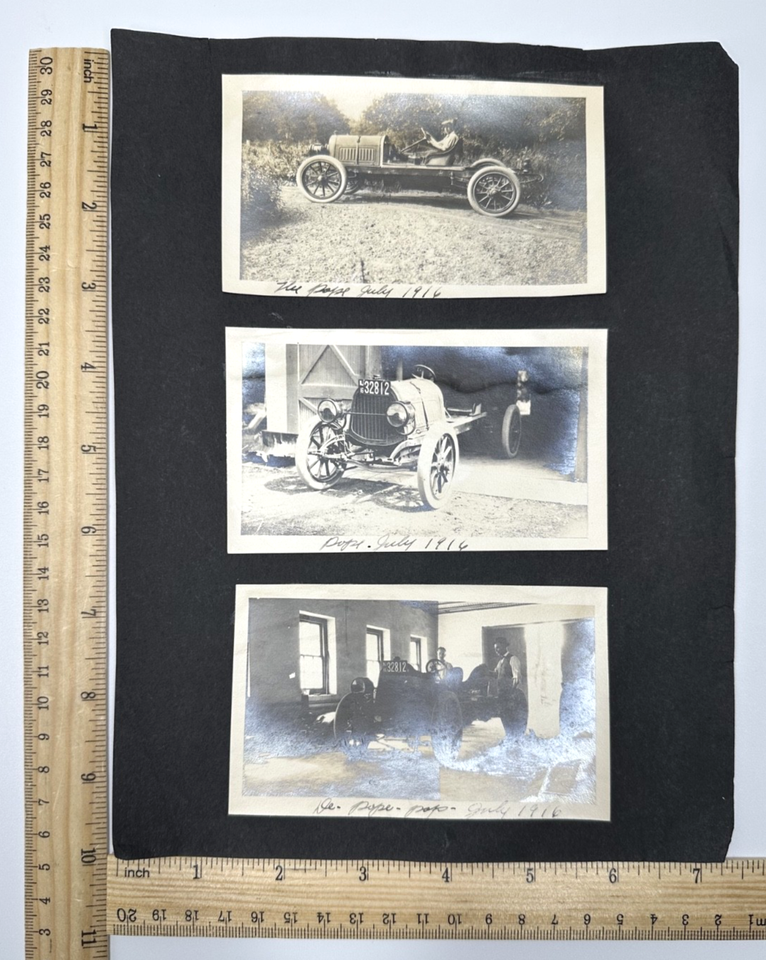 POPE MOTOR CAR 1916 PHOTOS FROM BERGAN COUNTRY NJ FP381 | eBay