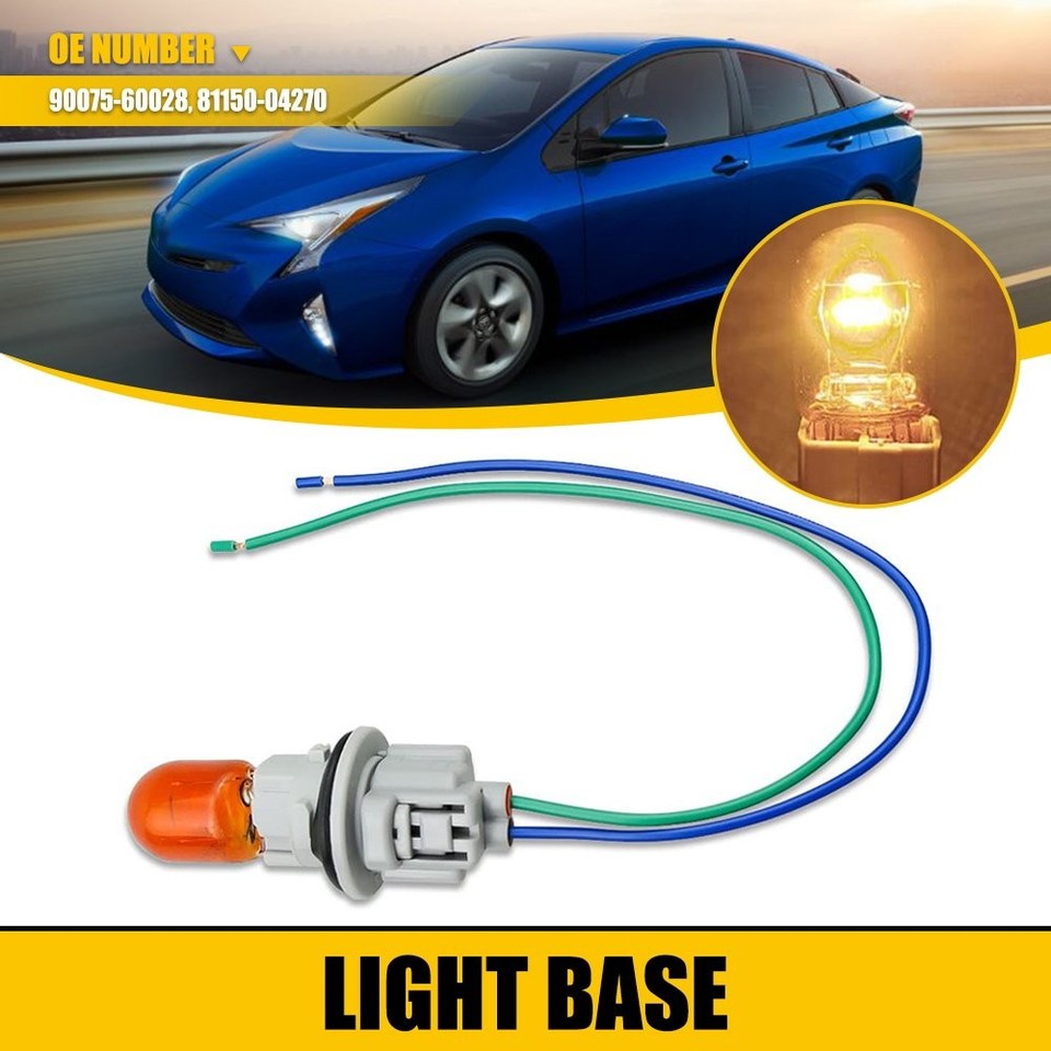 2X Turn Signal Corner Bulb Light Socket For Toyota Tacoma Highlander ...