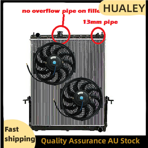 Radiator+Fan For 2007 Nissan Patrol Y61 GU 3 4 5 Man 4.8L New "special ...