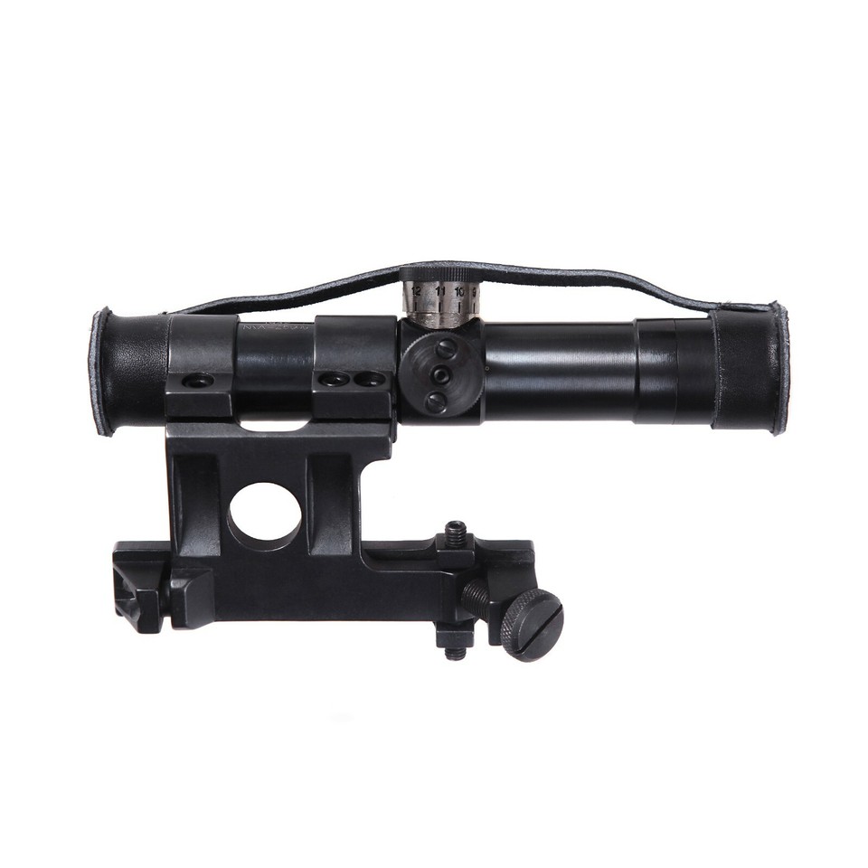 Mosin Nagant PU91/30 Scope with Mount Complete Set SVT-40 MG4X20 German ...