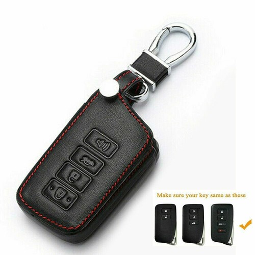 Remote 4Button Bag Holder Leather Remote Car Key Fob Cover Case For ...