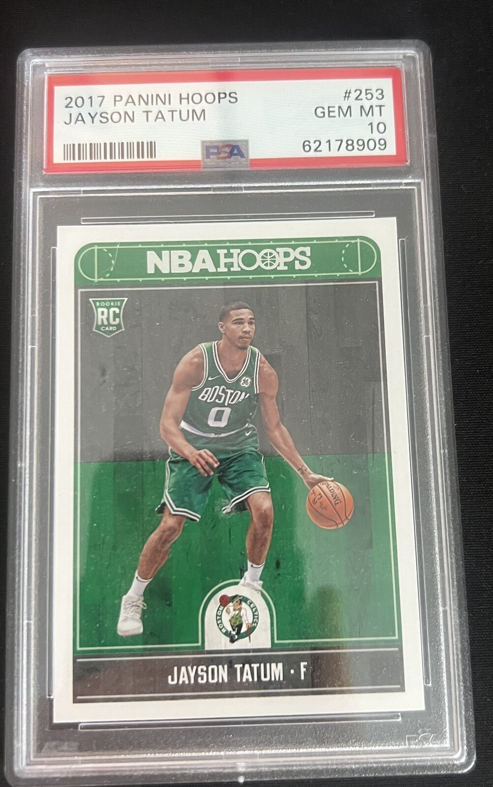 2017 Panini Hoops #253 Jayson Tatum RC rookie PSA 10 #S2918 | eBay