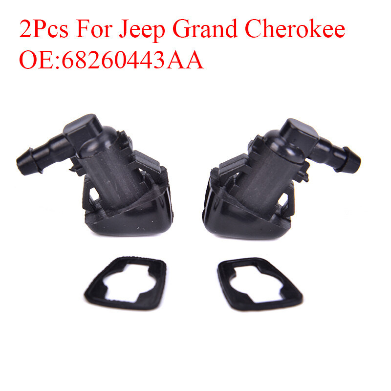 2X Windshield Wiper Washer Sprayer Nozzle For Jeep Grand Cherokee ...