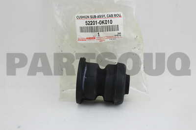 522010K010 Genuine Toyota CUSHIION SUB-ASSY, CAB MOUNTING, NO.1 UPPER ...