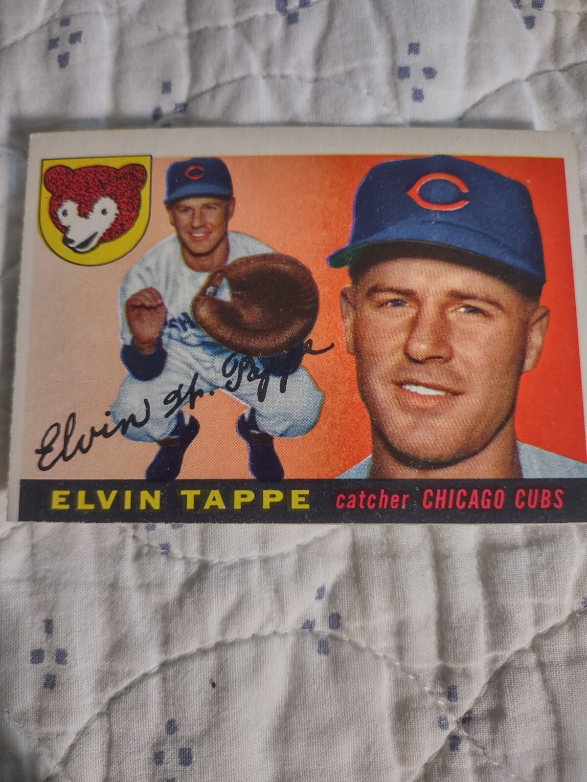 1955 Topps - #129 Elvin Tappe | eBay