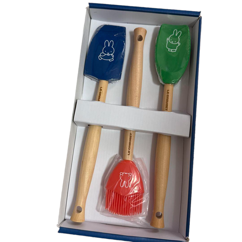 Le Creuset Miffy Spatula Set of 3 with Box MINT | eBay