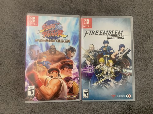 Nintendo Switch 2 Game Lot - Fire Emblem Warriors + Street Fighter 30th ...