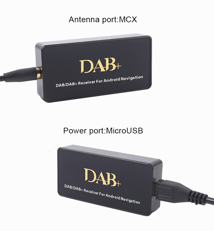 USB DAB+ Digital Radio Tuner Dongle Receiver for Android Car Radio ...