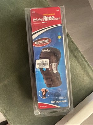 Mueller Sports Medicine Hinged Wrap Knee Brace ACL MCL Support Size ...