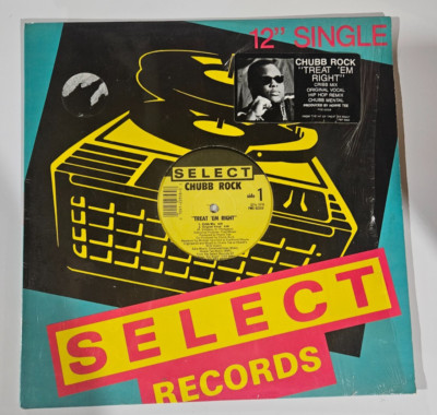 Chubb Rock - Treat 'Em Right (12" Vinyl) (Select Records) Excellent ...
