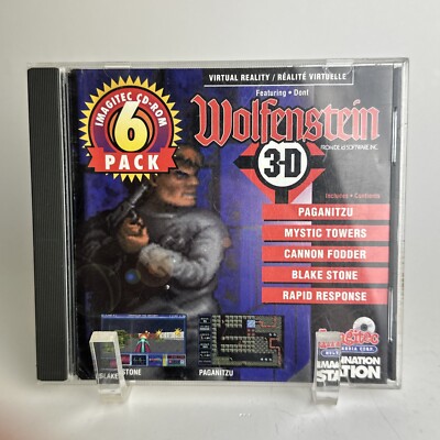 Wolfenstein 3D - Shareware CD ROM PC - Imagination Station | eBay